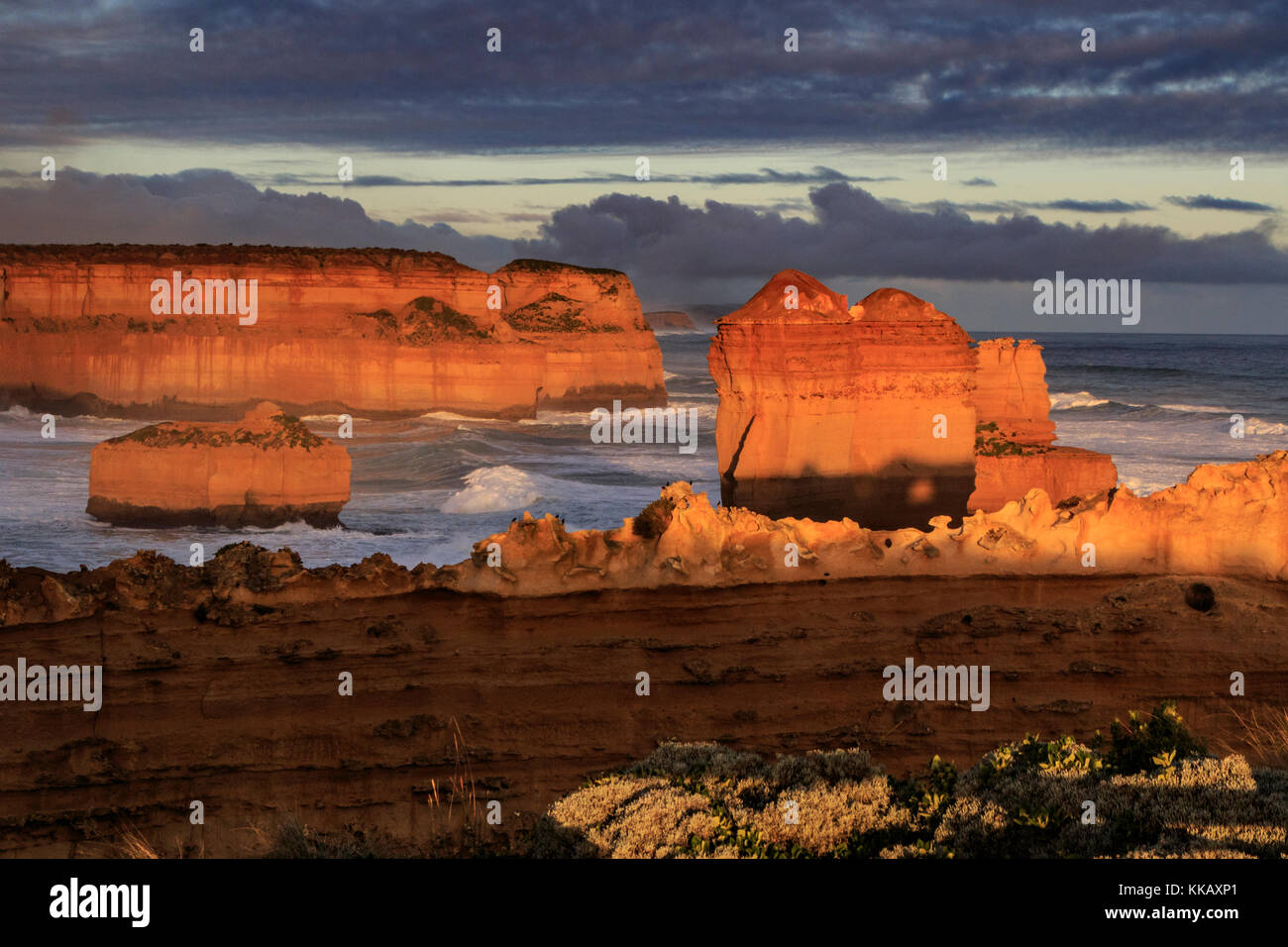 Australia, Great Ocean Road, Loch Ard Gorge, Port Campbell, The ...