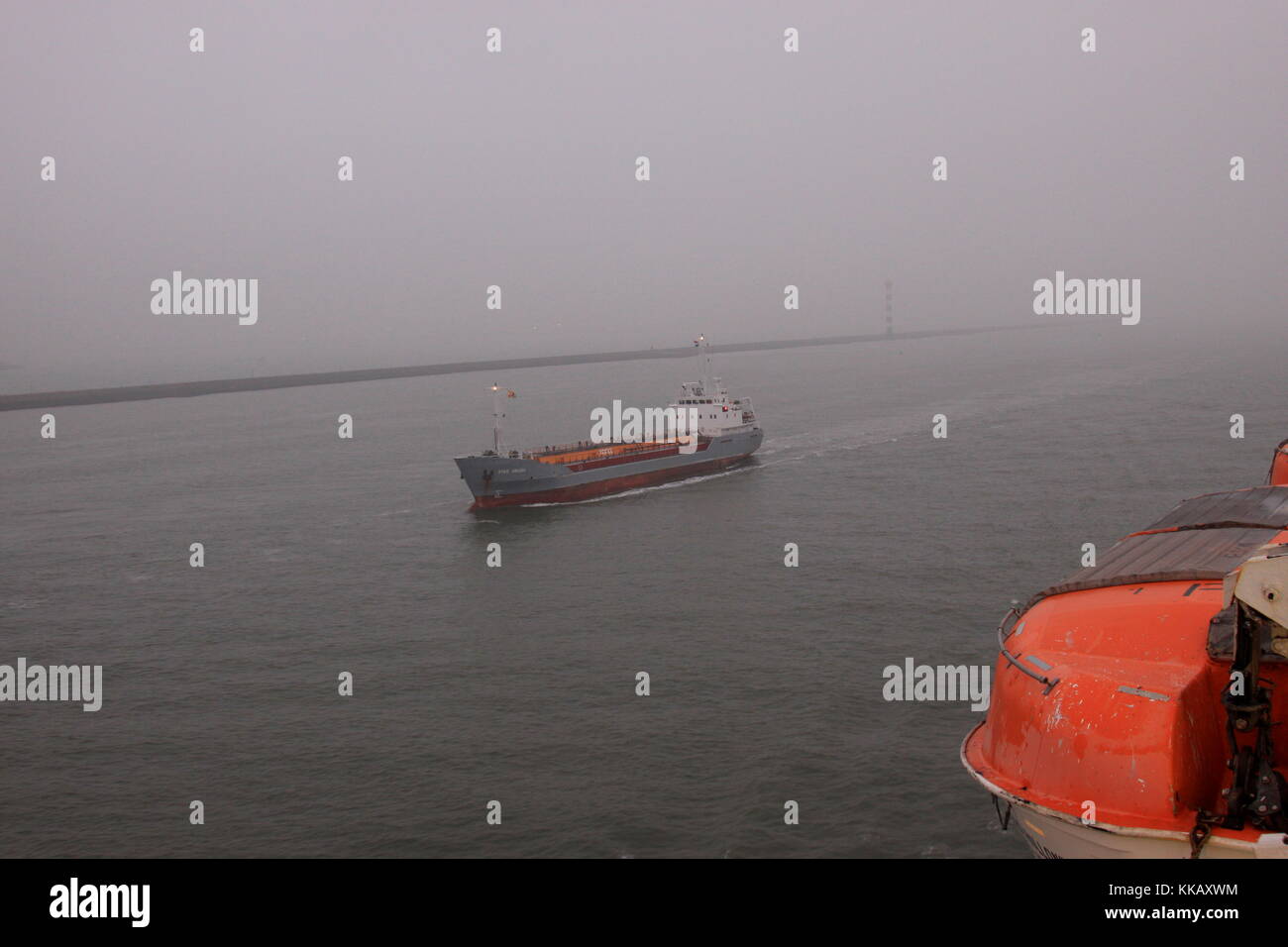 Rotterdam harbor at dawn Stock Photo - Alamy
