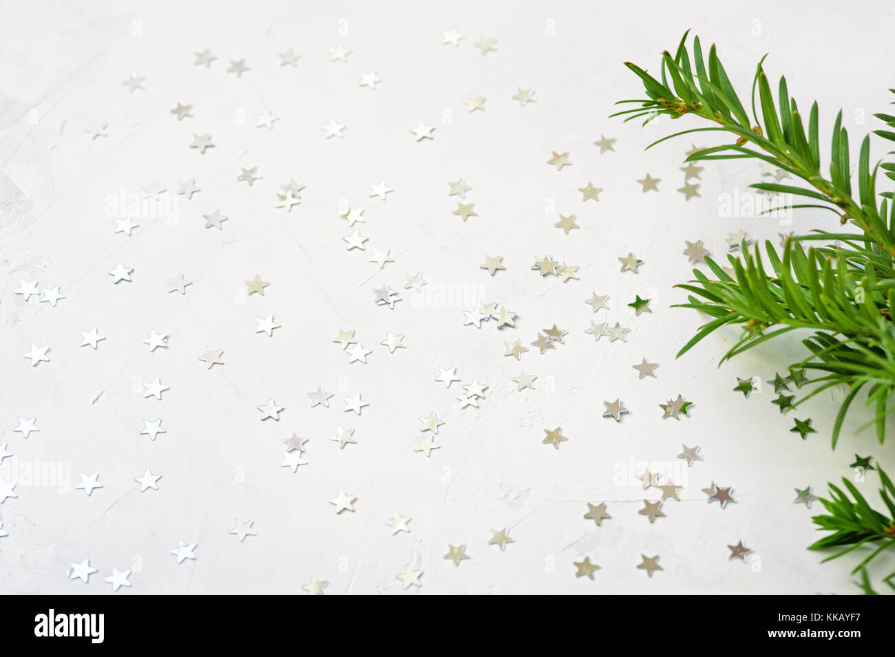 Christmas Star with copy space for your text on a white background ...
