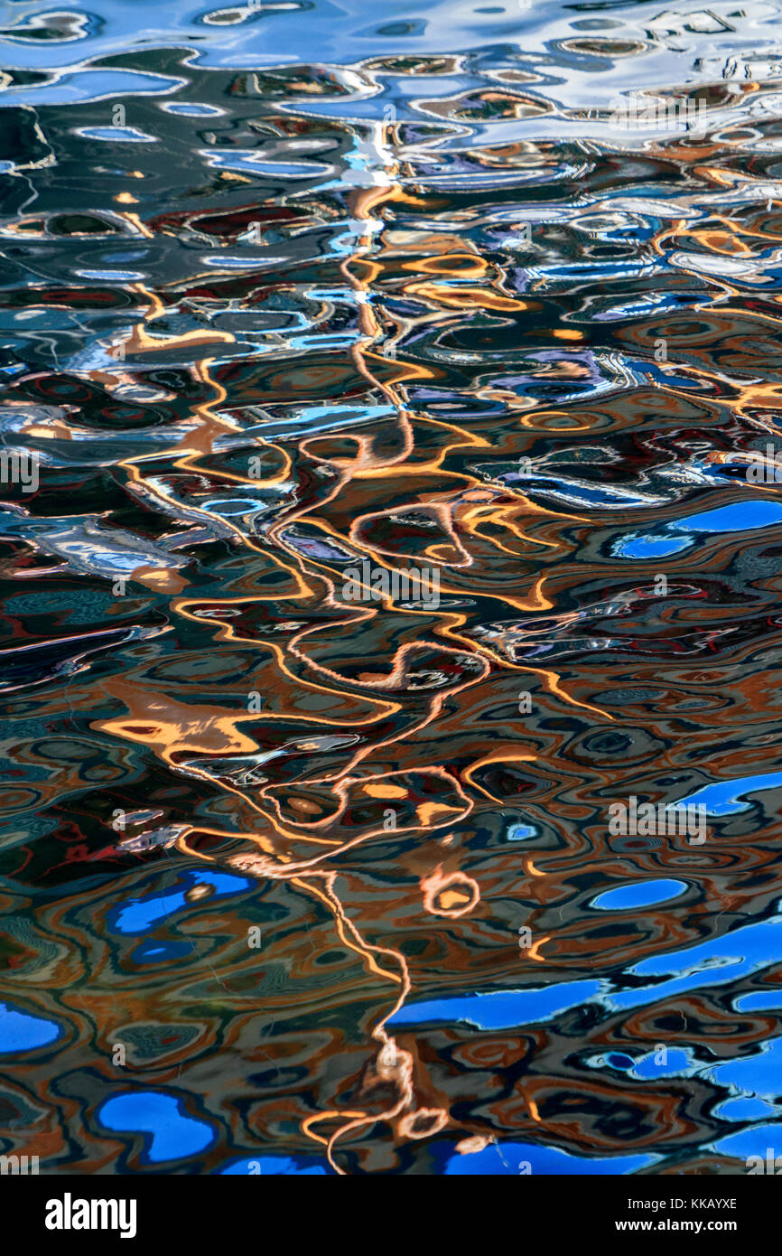 Australia, Lakes Entrance, Victoria, reflections, water Stock Photo - Alamy