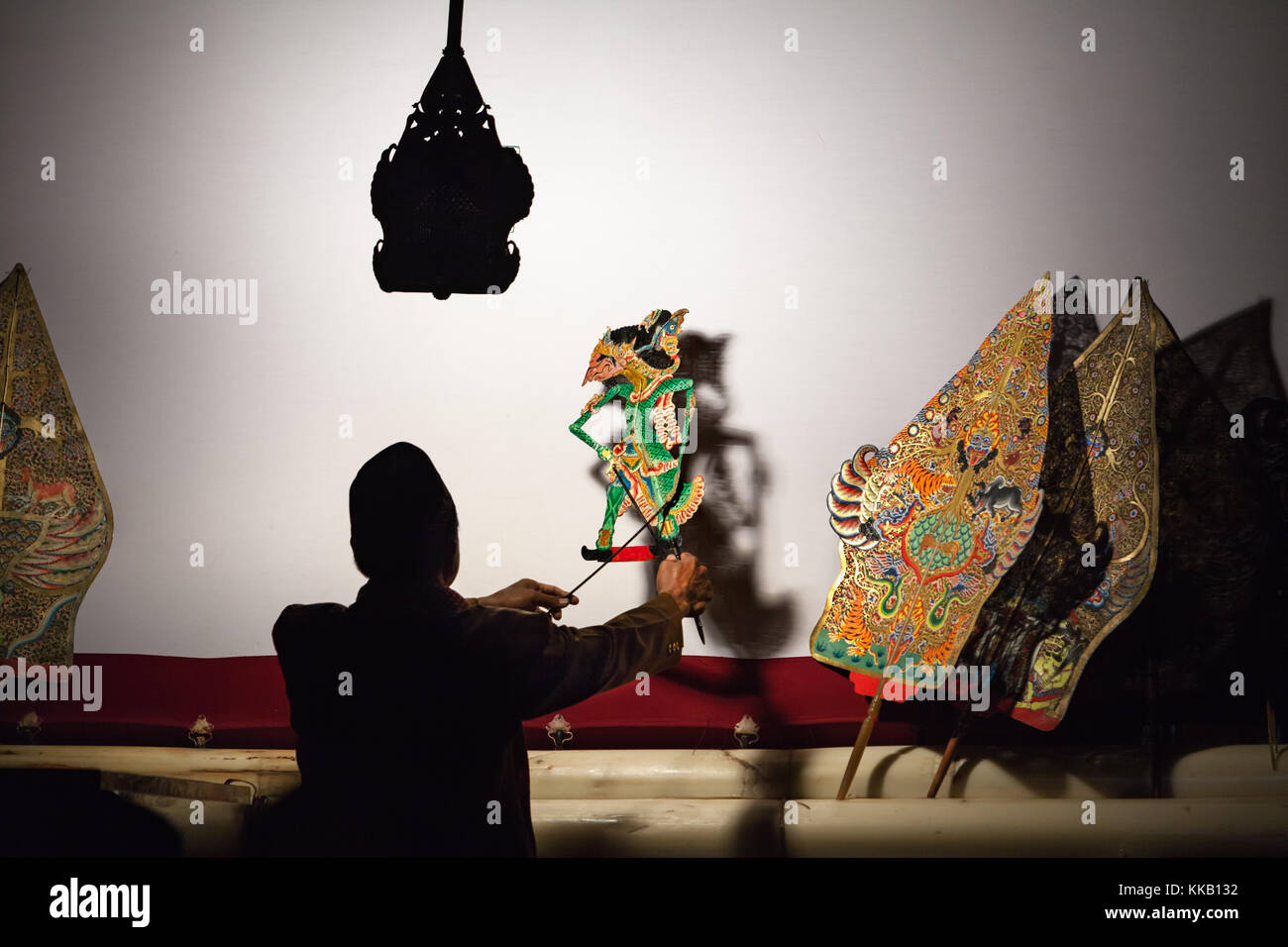 Jakarta, Java island, Indonesia - August 29, 2015: Black silhouette of ...