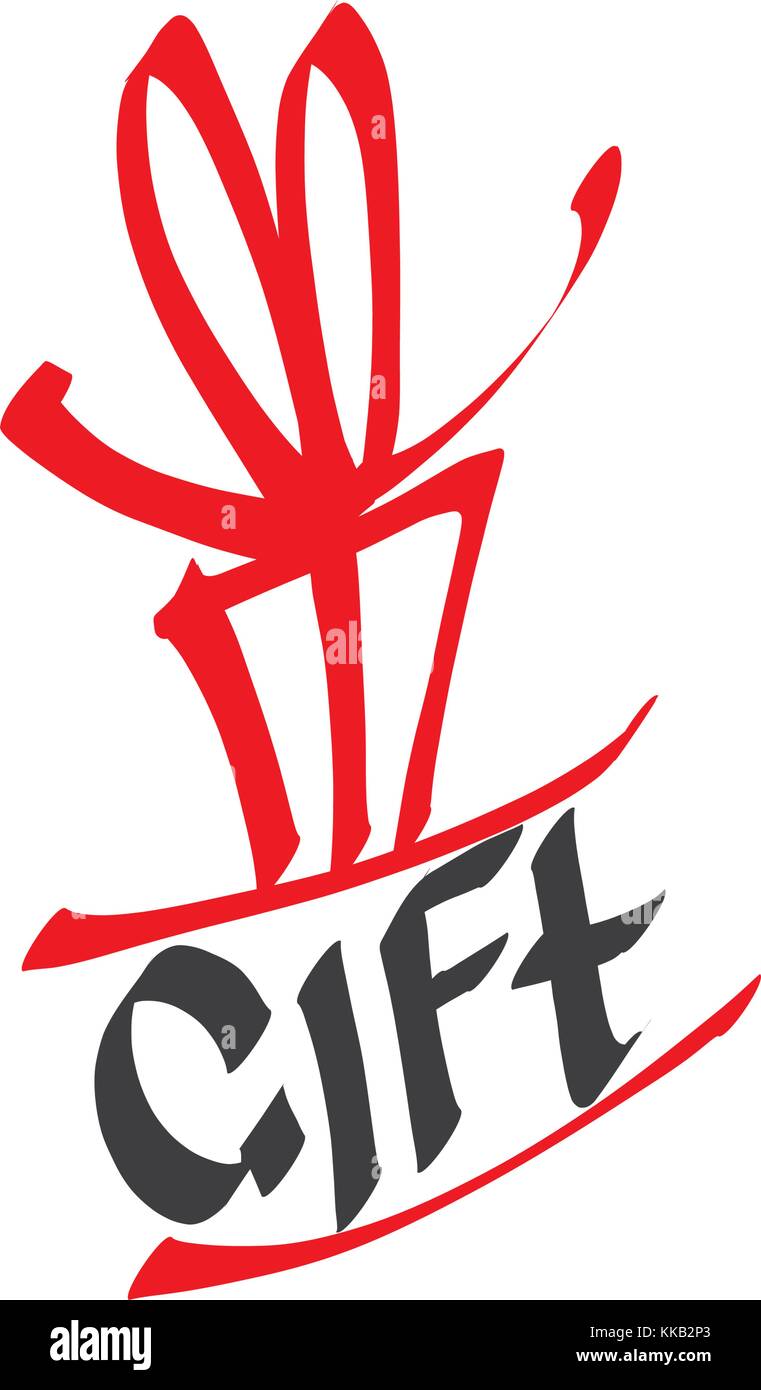 vector logo gift Stock Vector Image & Art - Alamy