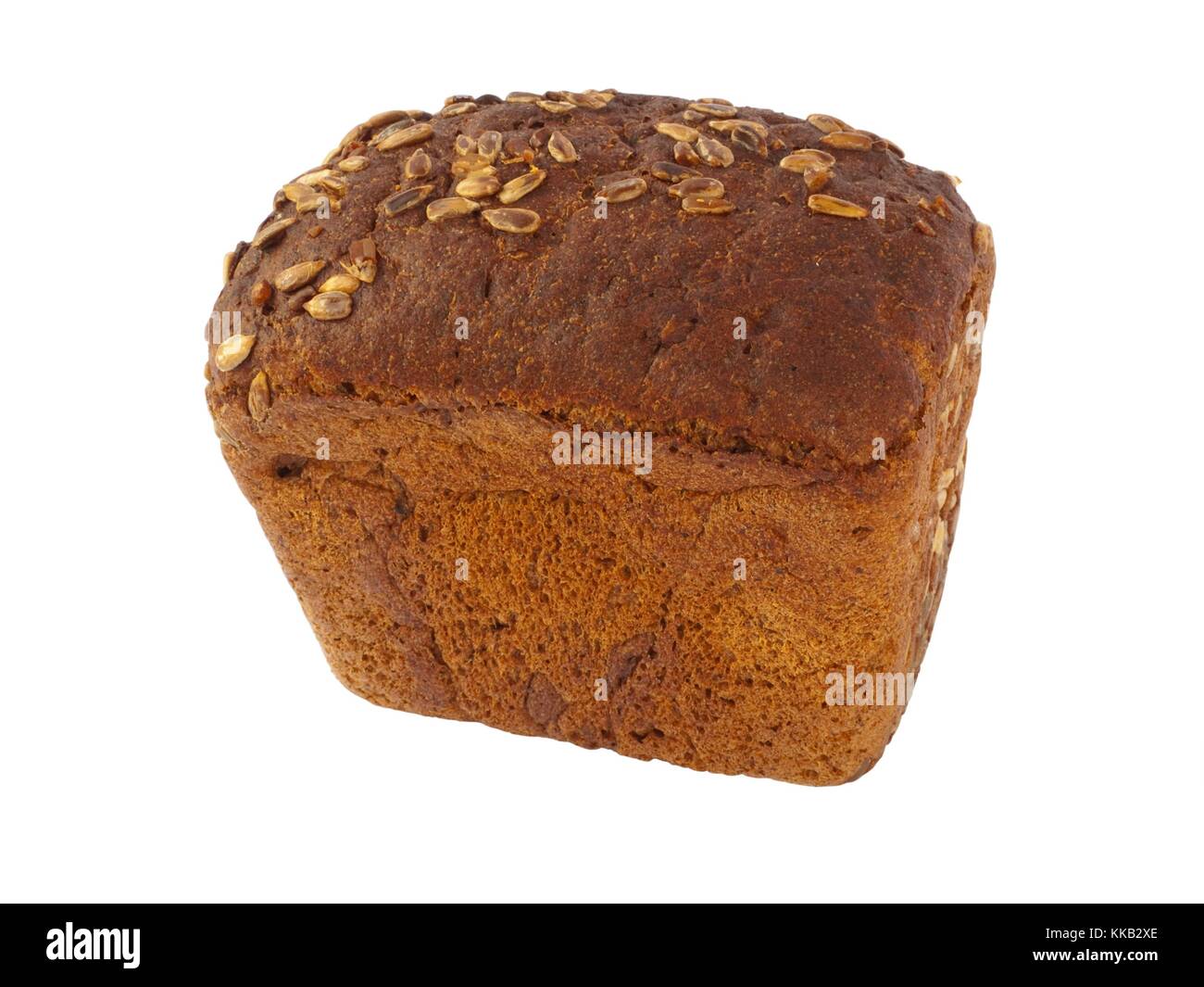 Bread on white background with shadows Stock Photo - Alamy