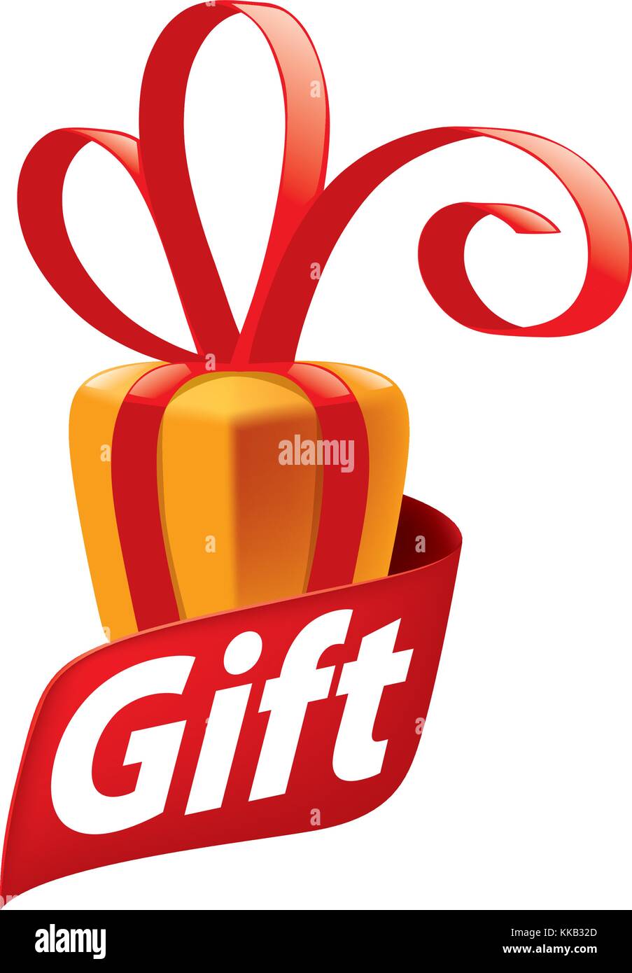 vector logo gift Stock Vector Image & Art - Alamy