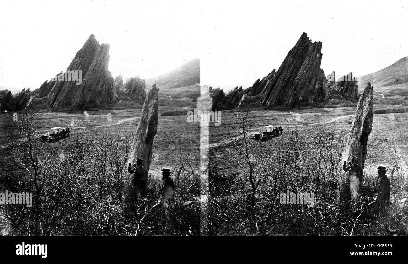 Angular rock formations Black and White Stock Photos & Images - Alamy