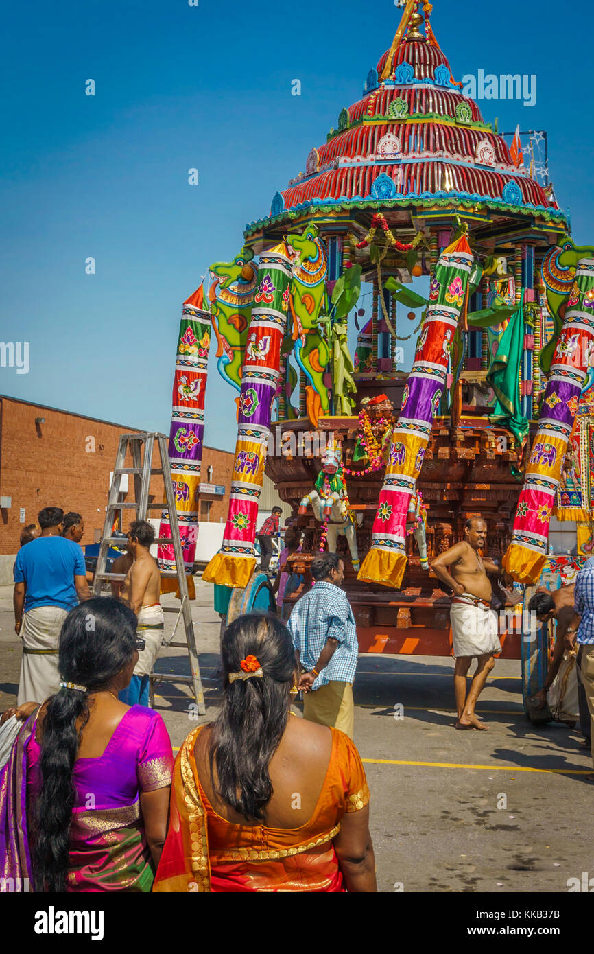 Tamil Chariot festival Stock Photo - Alamy
