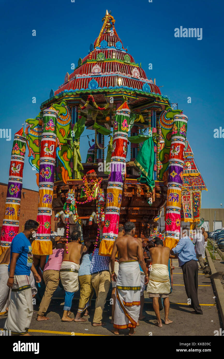 Tamil Chariot festival Stock Photo - Alamy