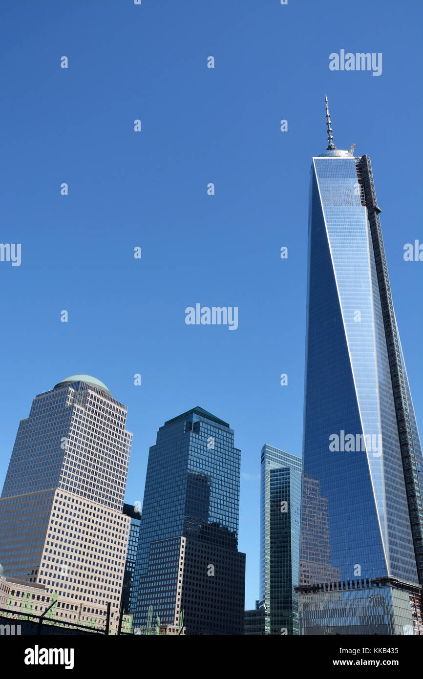 NEW YORK CITY - AUGUST 07 The World Trade Center Tower One is the ...