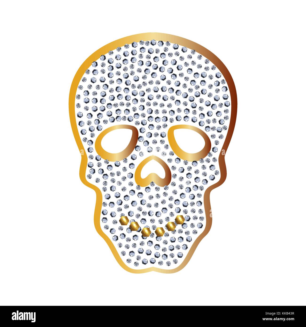 Skull jewelry Cut Out Stock Images & Pictures - Alamy