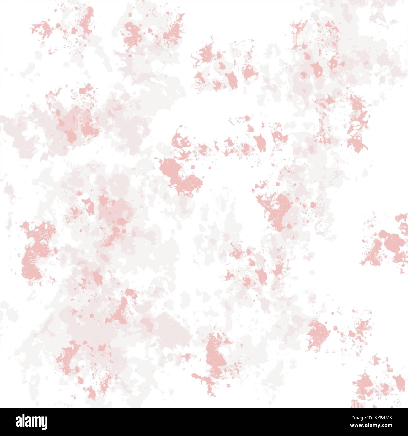 pale red watercolor ink spot pattern in different shades on white ...