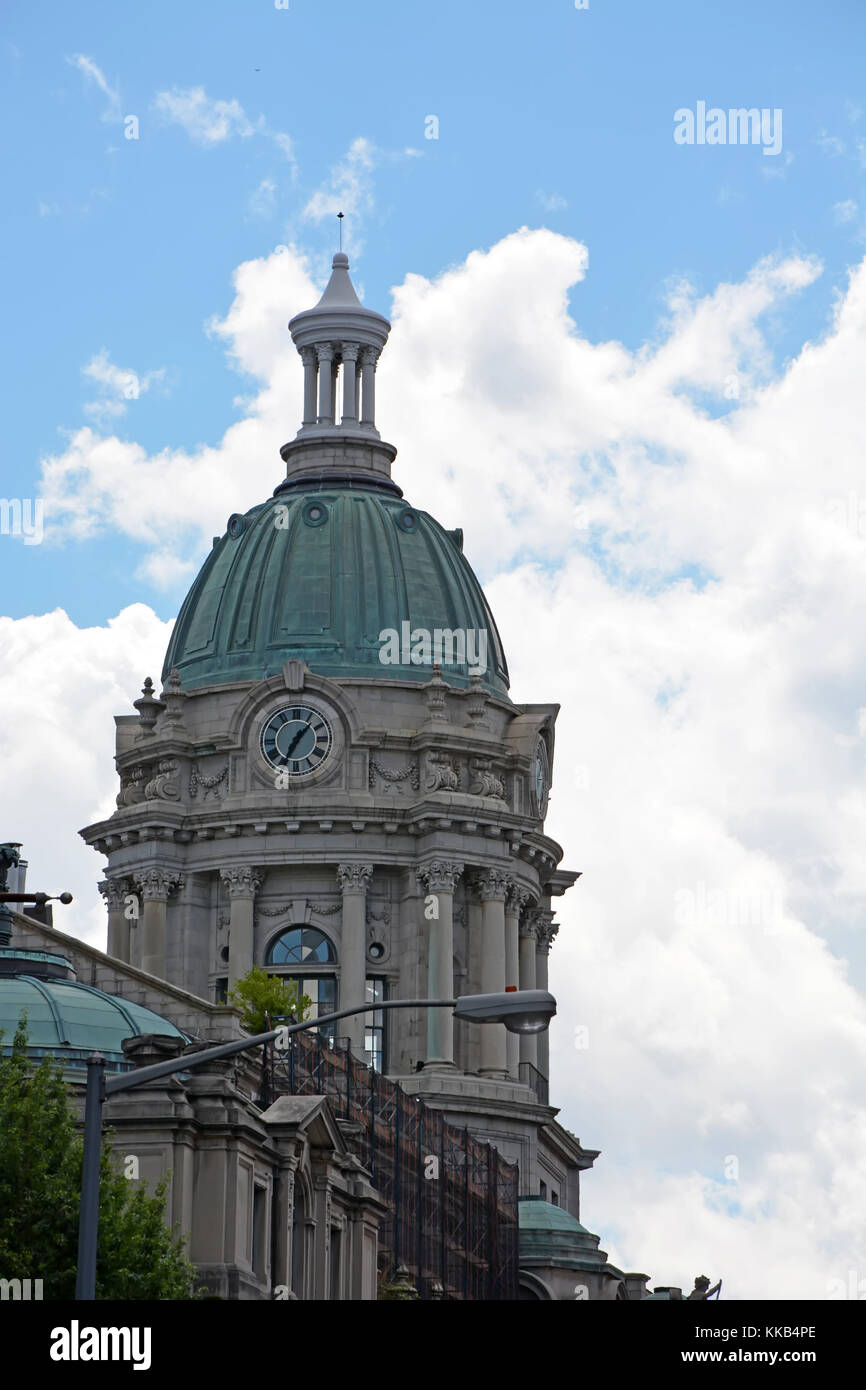 The old Police Building cupola on Centre Street in New York, New York ...