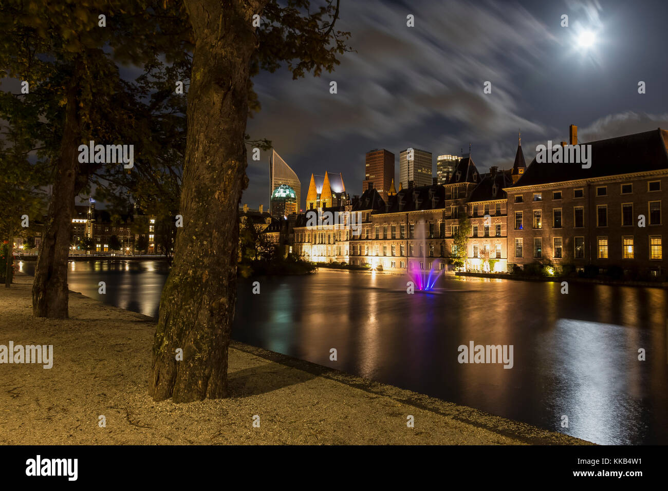 The Netherlands parliament building at Buitenhof Stock Photo - Alamy