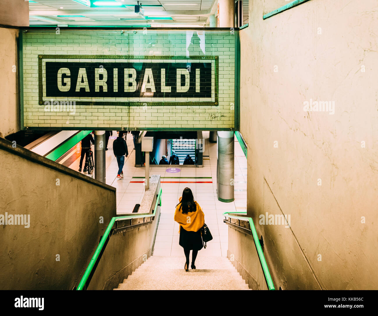 Metro porta garibaldi hi-res stock photography and images - Alamy