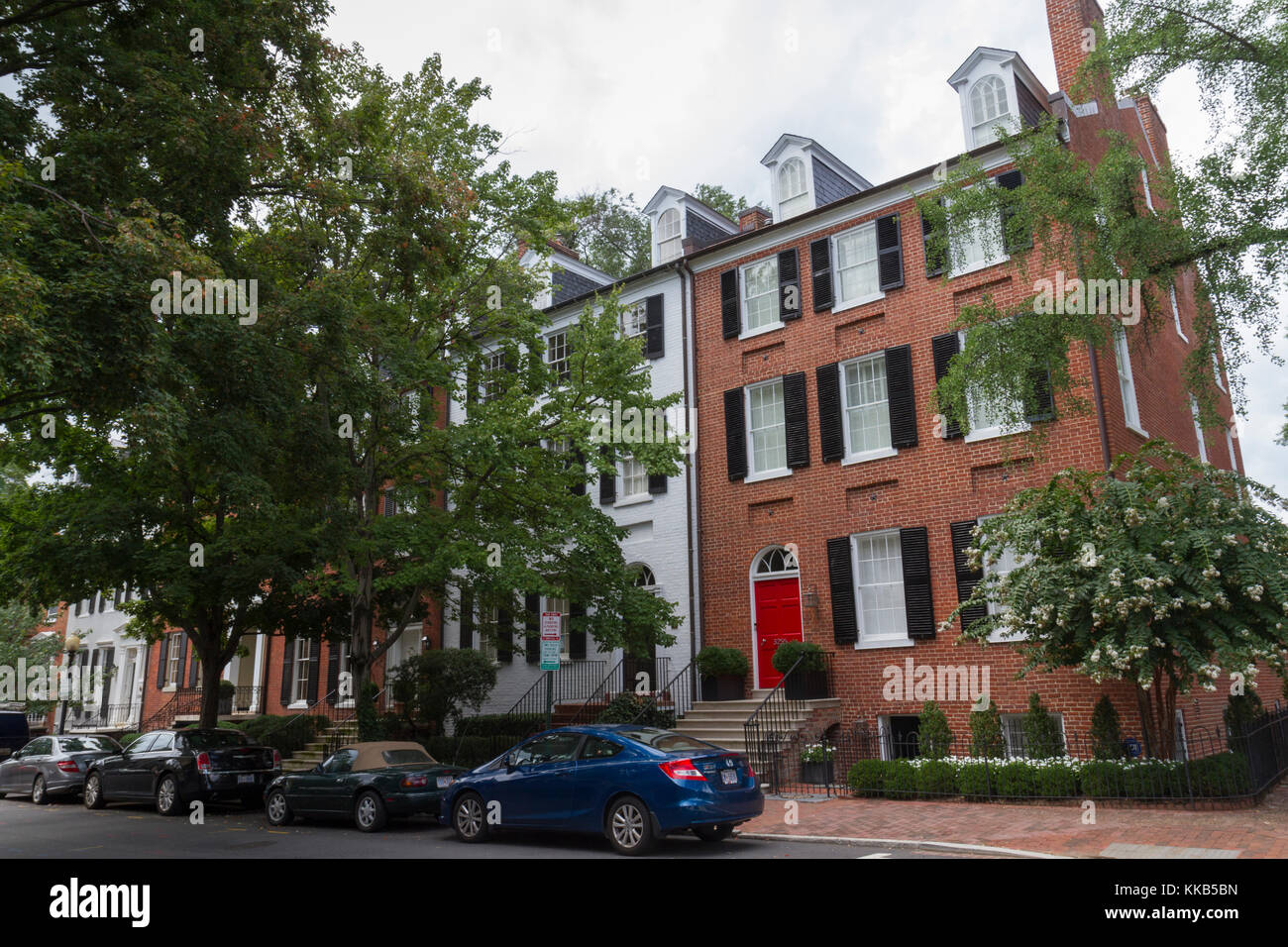 Georgetown washington dc houses hi-res stock photography and images - Alamy