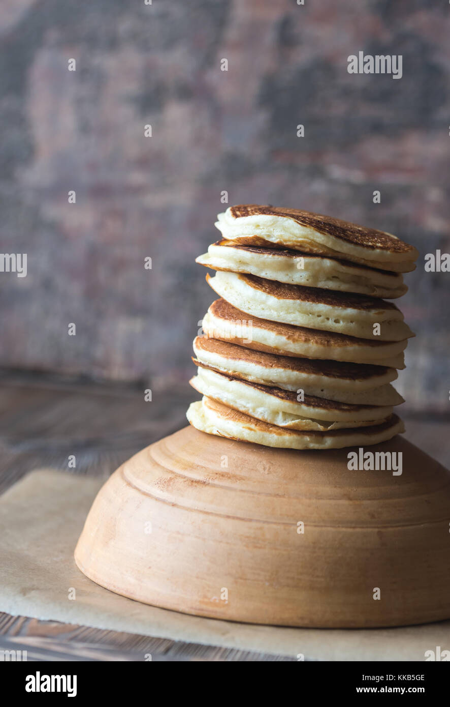 Stack of pancakes Stock Photo - Alamy