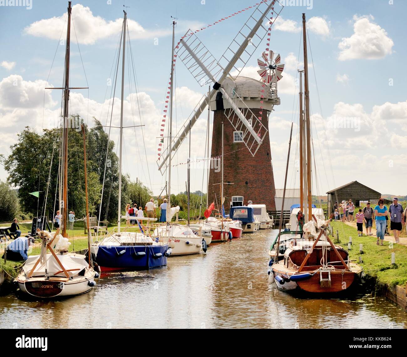 Drainage windmill hi-res stock photography and images - Alamy