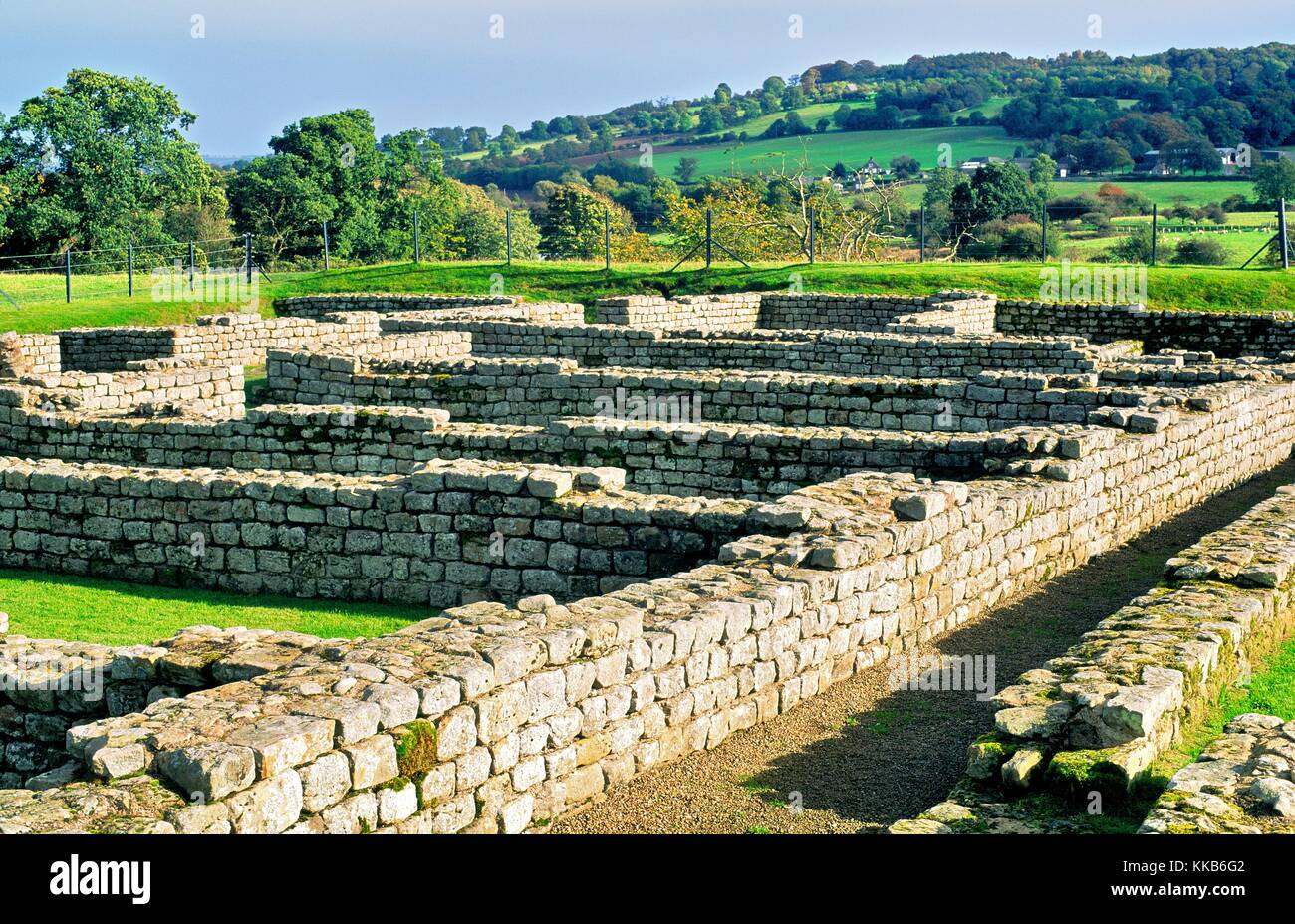 Roman Fort Roman Barracks High Resolution Stock Photography and Images ...
