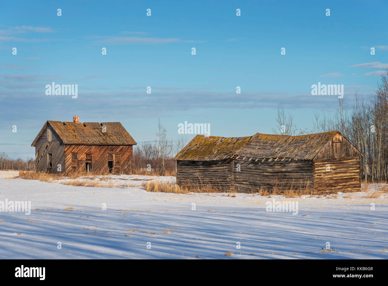 Canada canadian farm house hi-res stock photography and images - Alamy