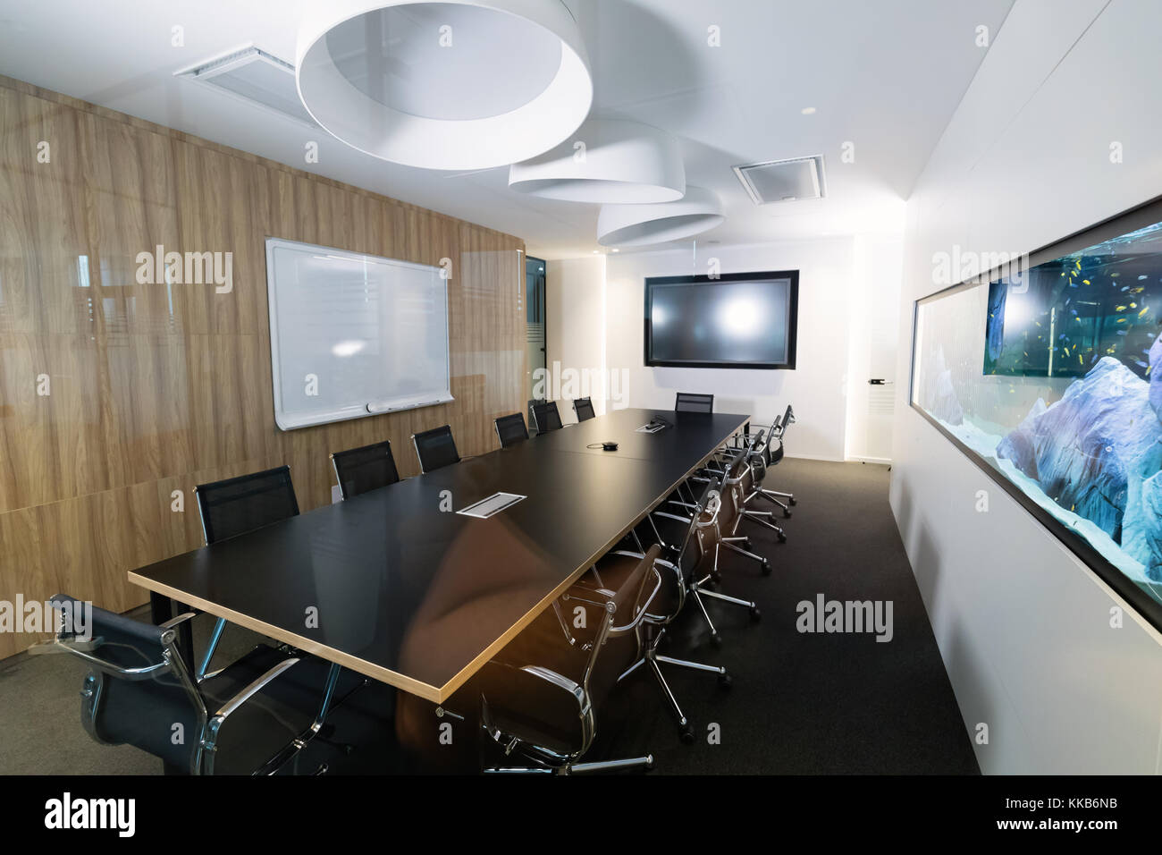 Picture of modern conference room beautifully designed Stock Photo - Alamy