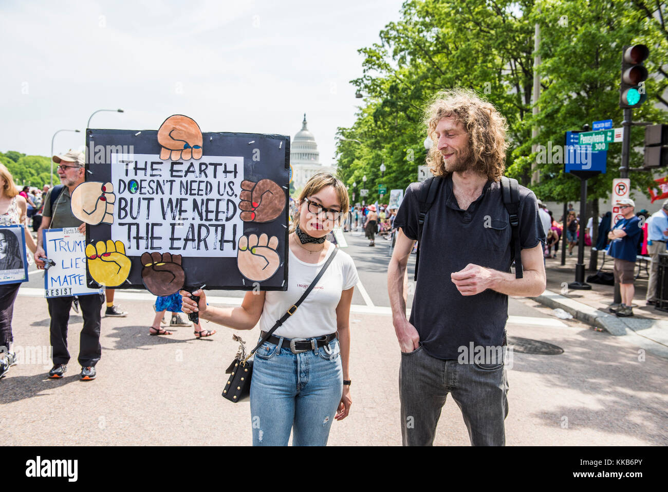 2017 peoples climate change hi-res stock photography and images - Alamy