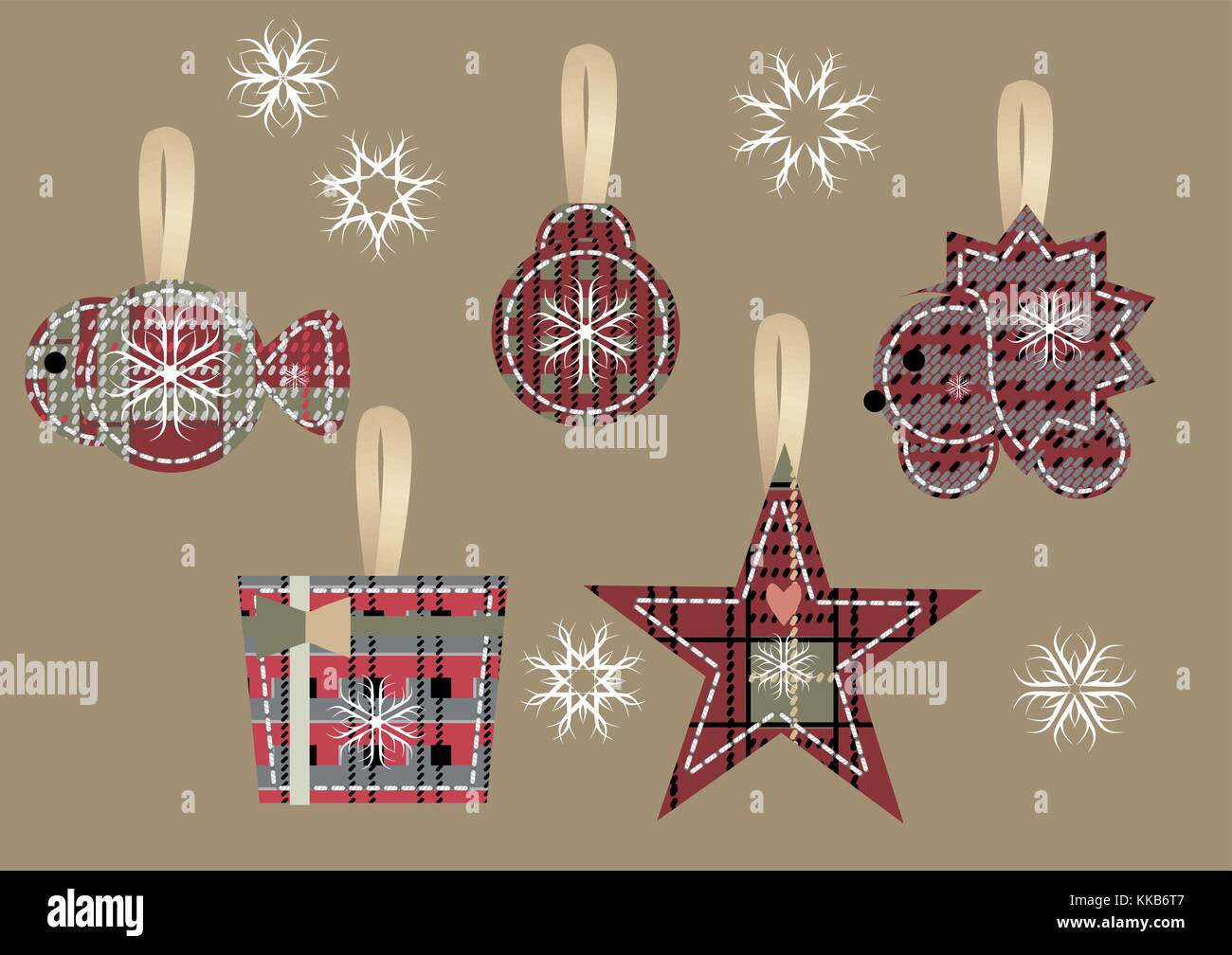 Fish christmas tree Stock Vector Images - Alamy