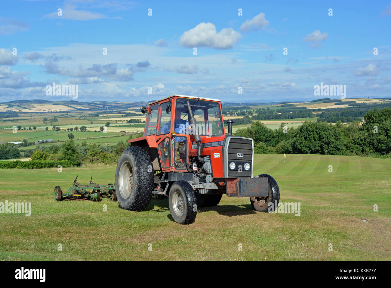 Tractor grass hi-res stock photography and images - Alamy