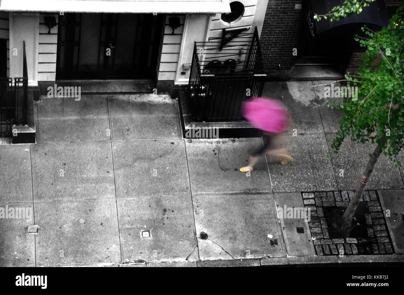 Blur sidewalk hi-res stock photography and images - Alamy