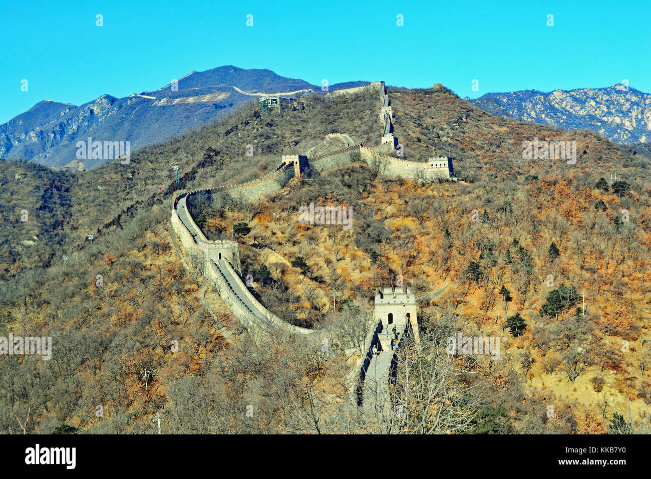 Watchtower of the chinese wall hi-res stock photography and images - Alamy