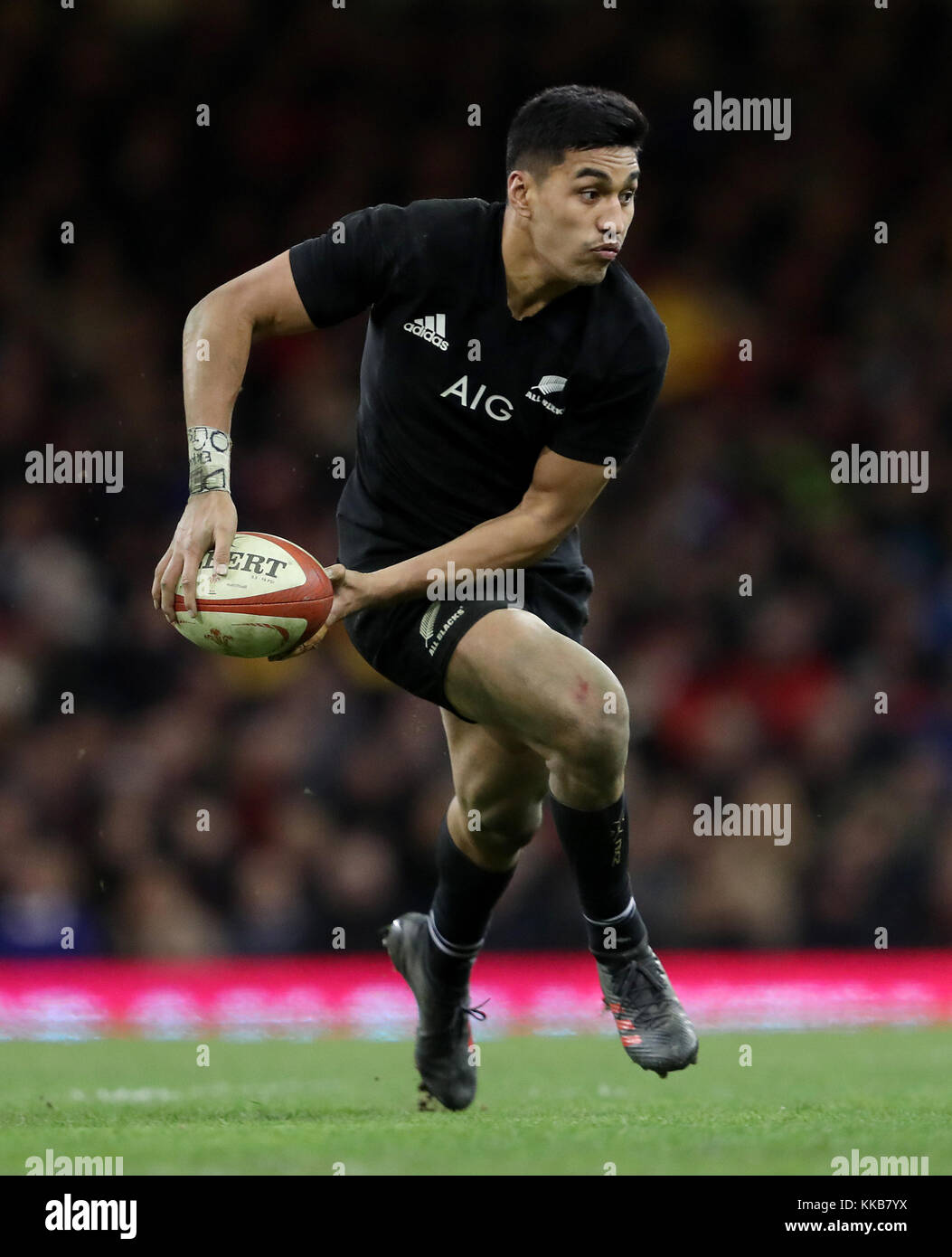 New Zealand's Rieko Ioane during the Autumn International at the ...