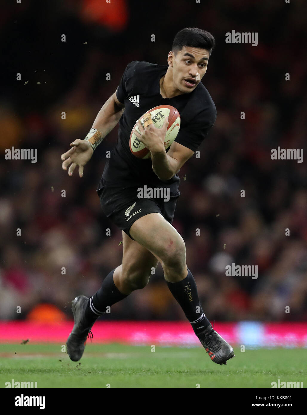 New Zealand's Rieko Ioane during the Autumn International at the ...