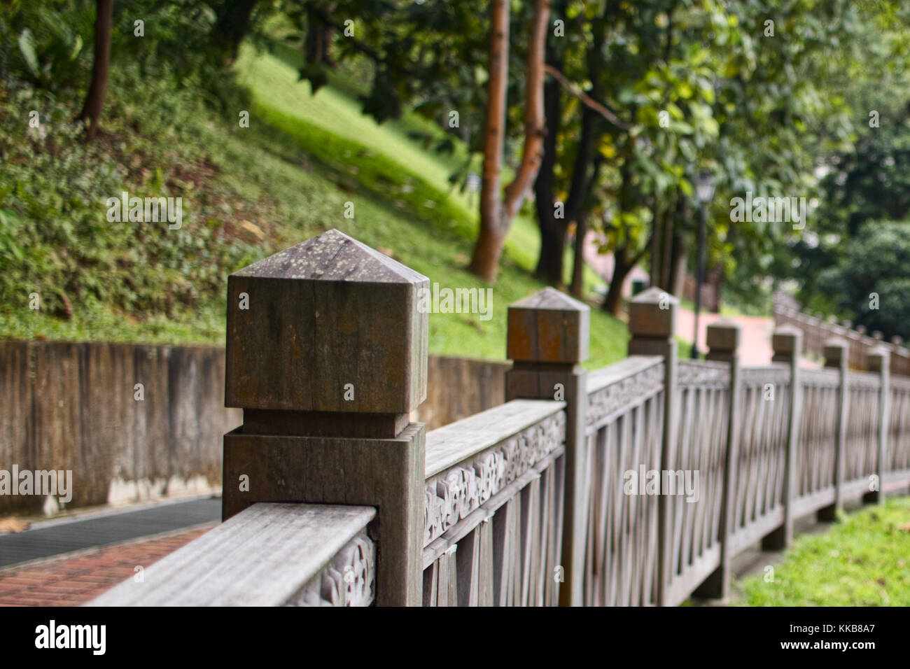Details on an ancient wooden fence Stock Photo - Alamy