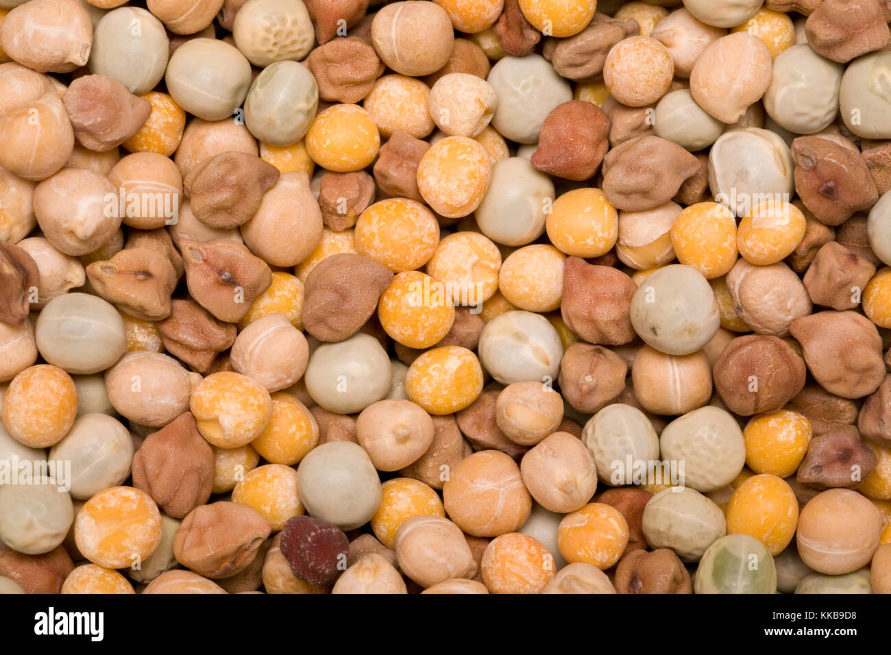 grain beans mixture close-up background Stock Photo - Alamy