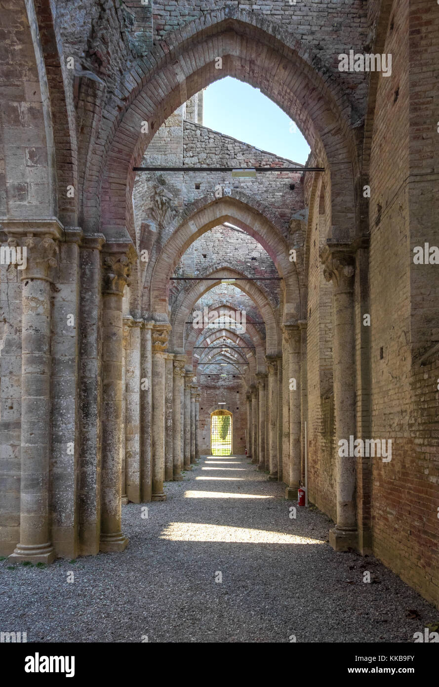 Abbey of Saint Galgano (Italy) - An old cistercian catholic monastery ...