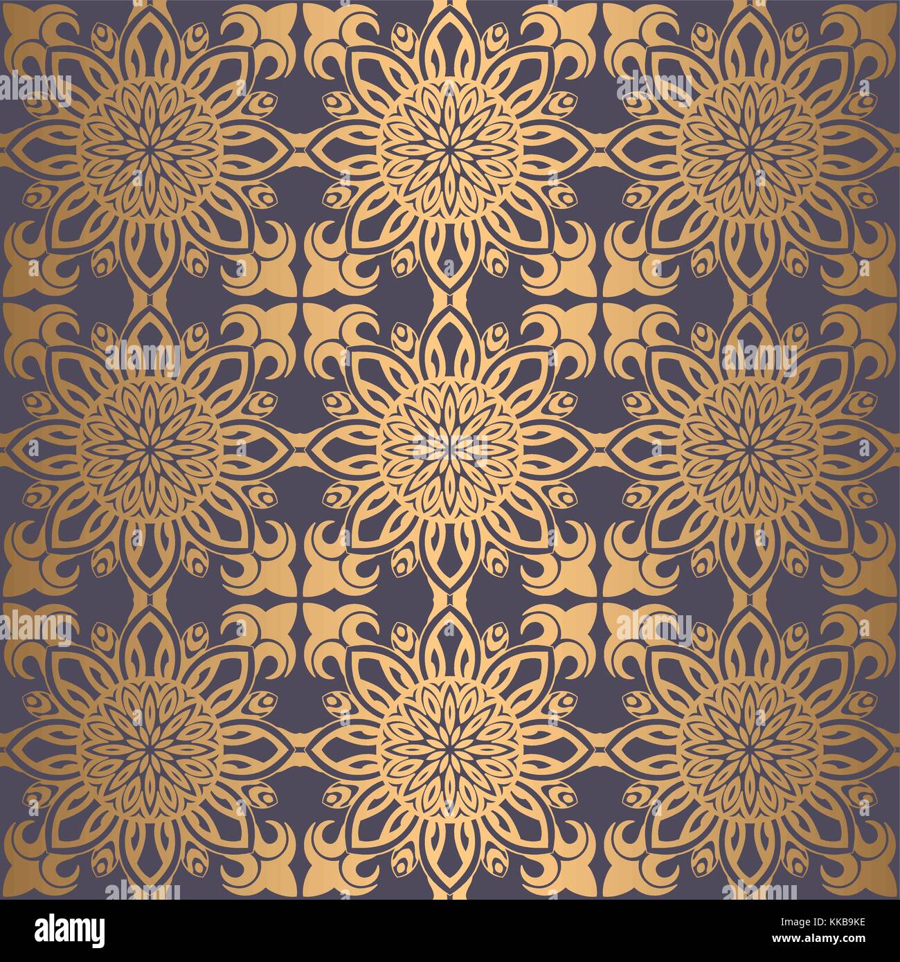 Royal wallpaper seamless floral pattern, Luxury background Stock Vector ...
