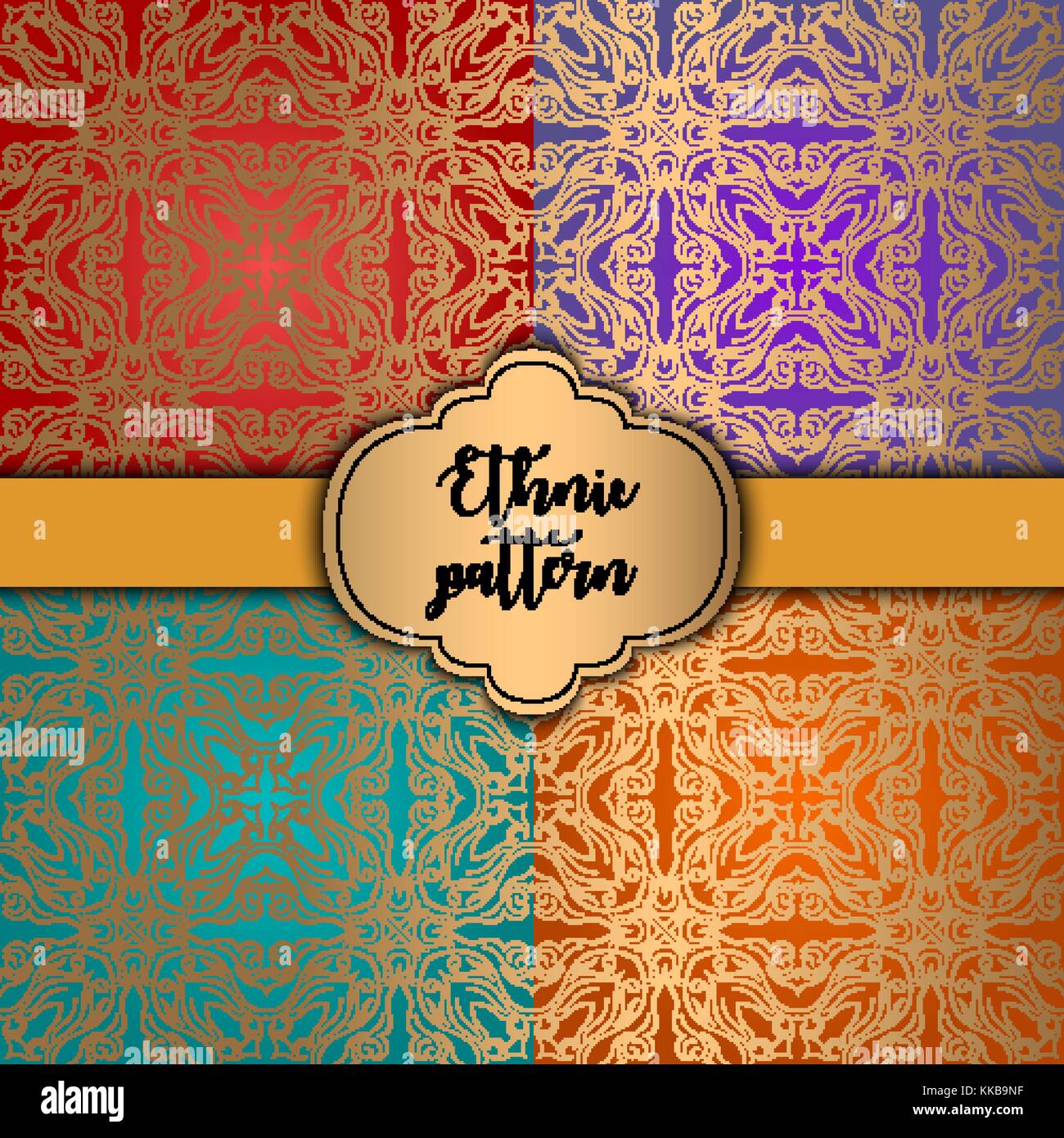 Royal wallpaper seamless floral pattern, Luxury background Stock Vector ...