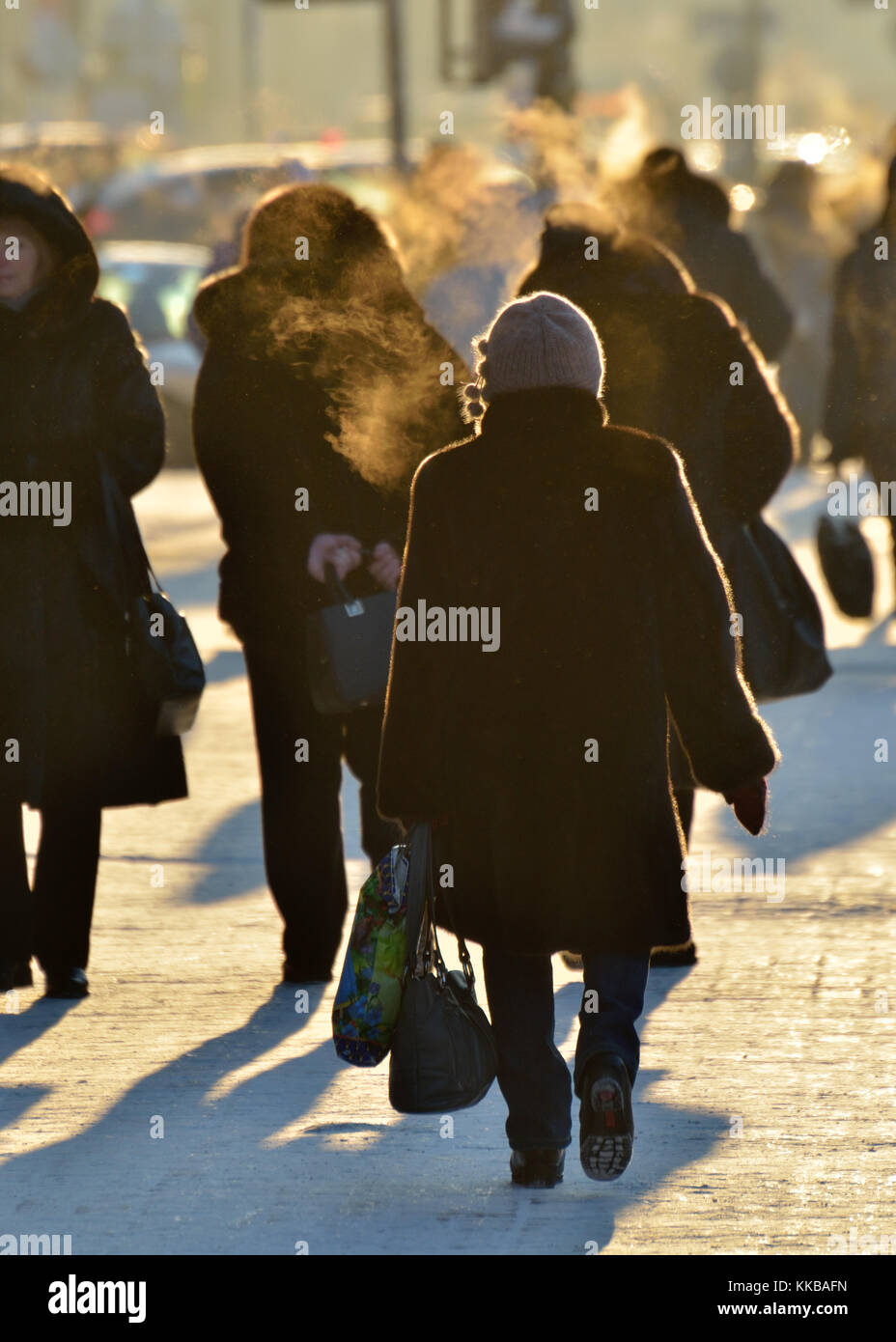 People Hurrying High Resolution Stock Photography and Images - Alamy