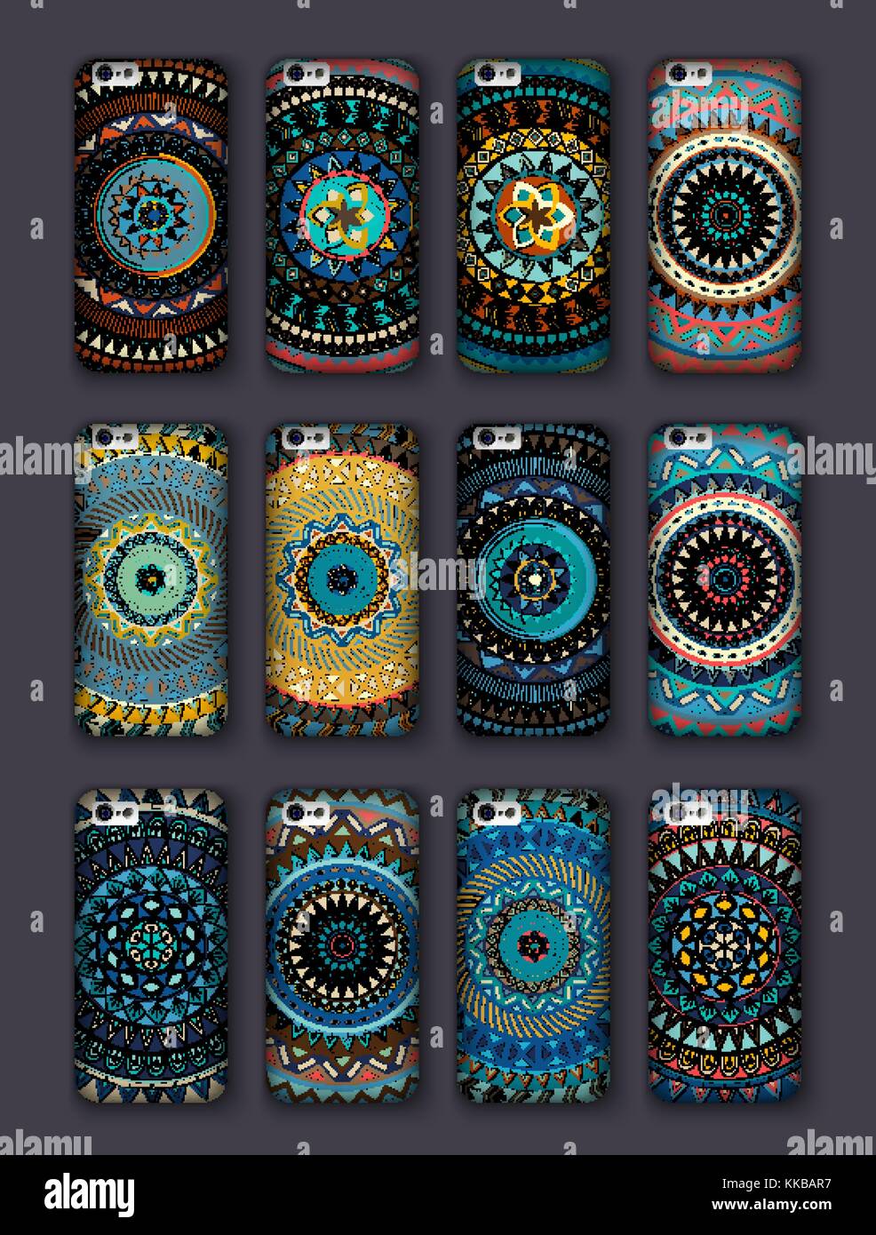 Indian hand mobile phone Stock Vector Images - Alamy