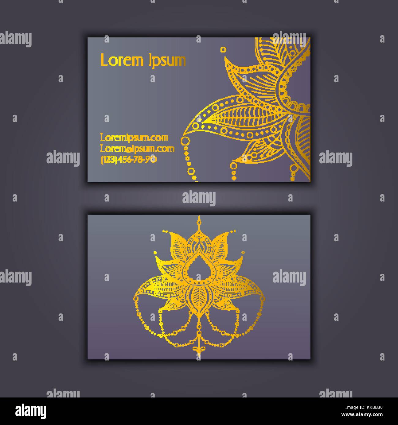 Visiting card design hi-res stock photography and images - Alamy