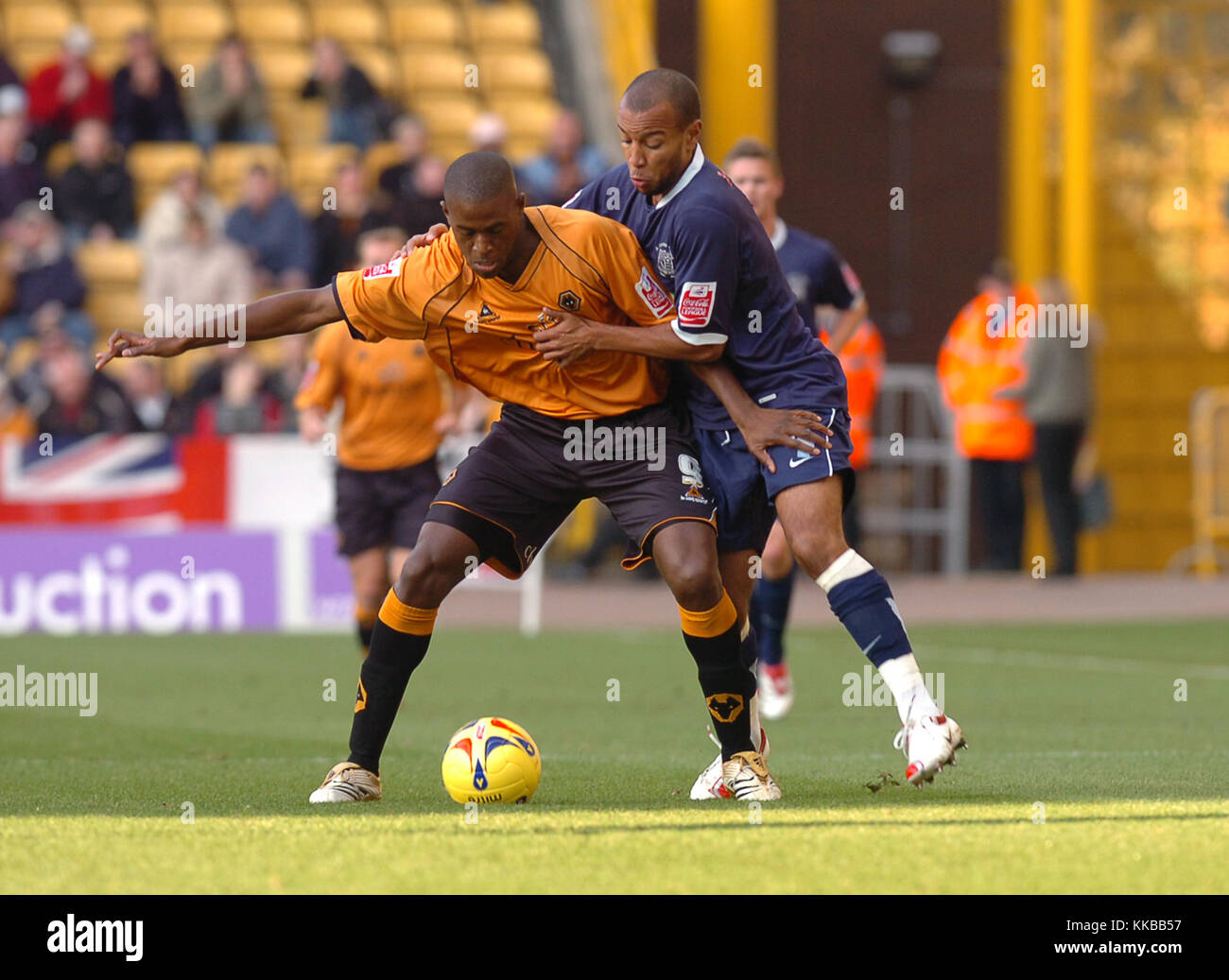 Footballer Carl Cort and Lewis Hunt Wolverhampton Wanderers v Southend ...
