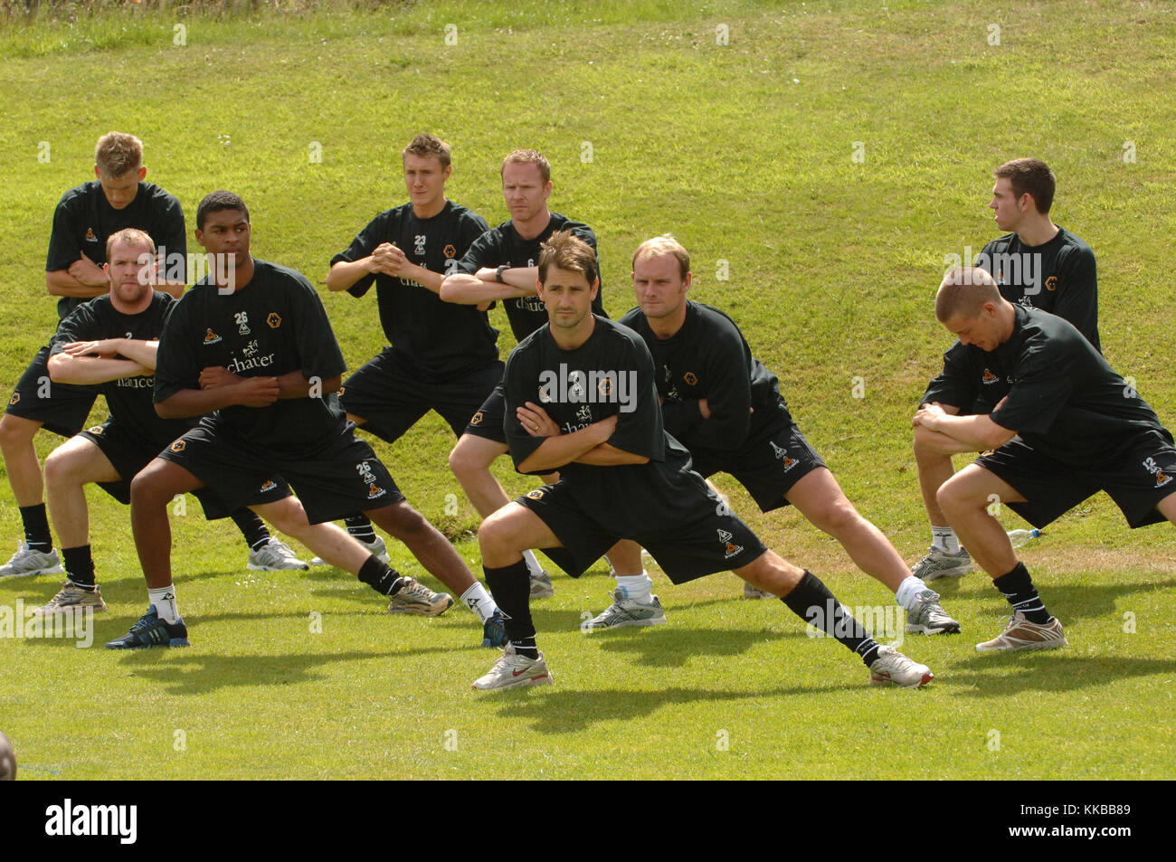 Footballers training hi-res stock photography and images - Alamy