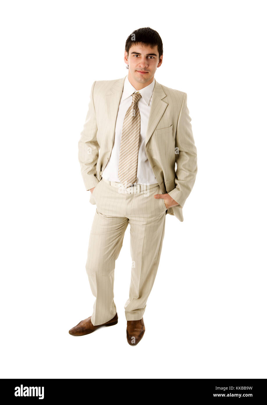 portrait of hansom young man isolated on white Stock Photo - Alamy