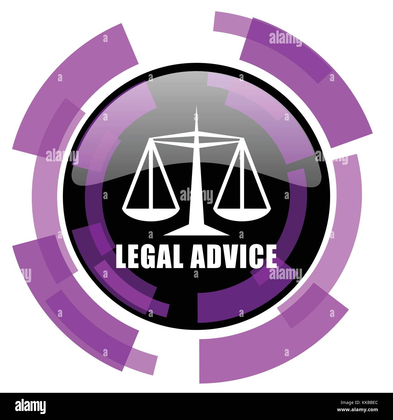 Legal advice pink violet modern design vector web and smartphone icon ...