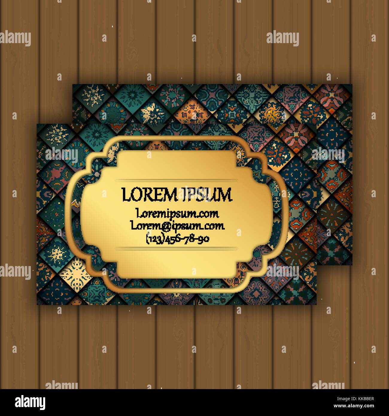 Vintage Business Card Template