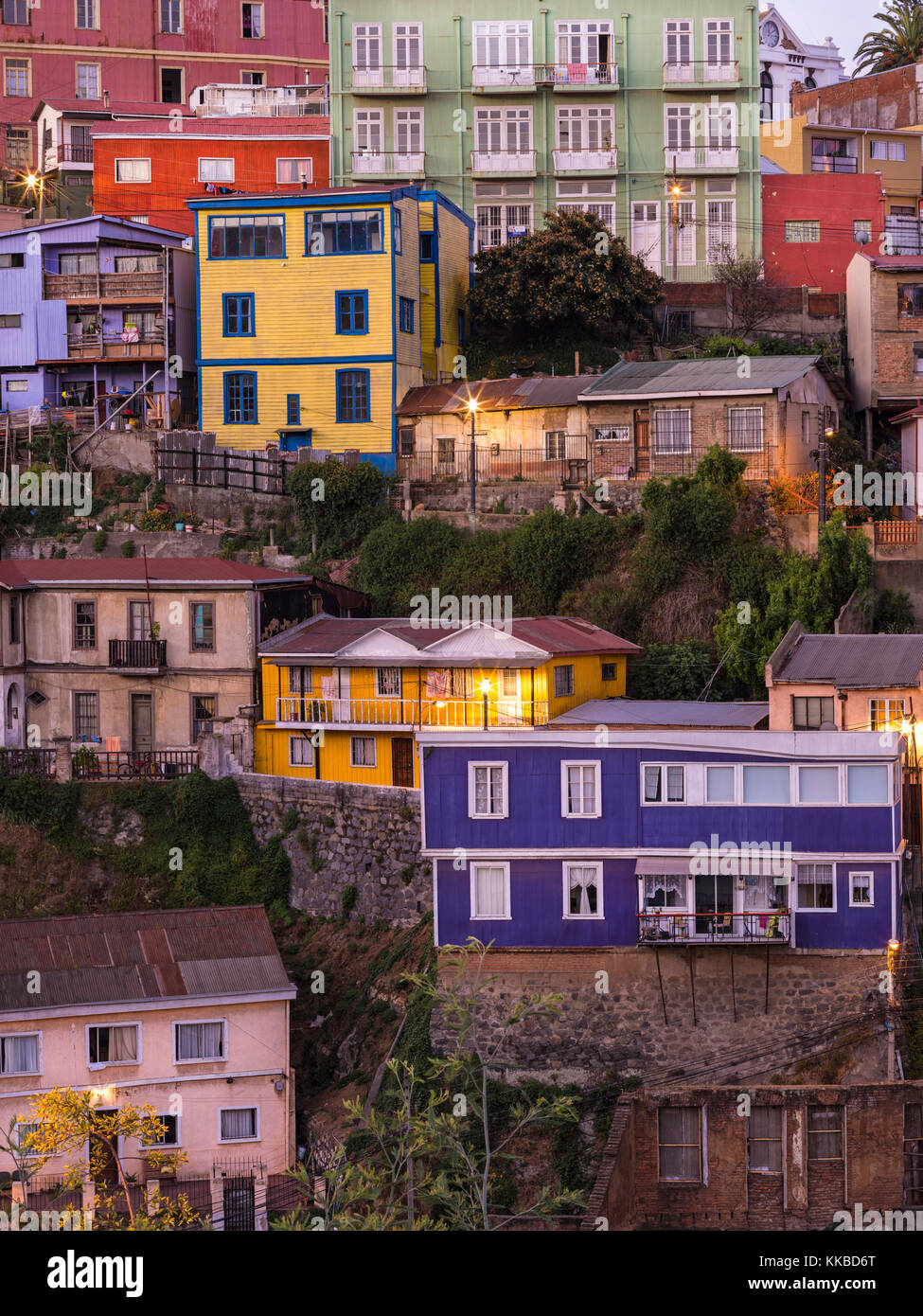Multi colored homes hi-res stock photography and images - Alamy