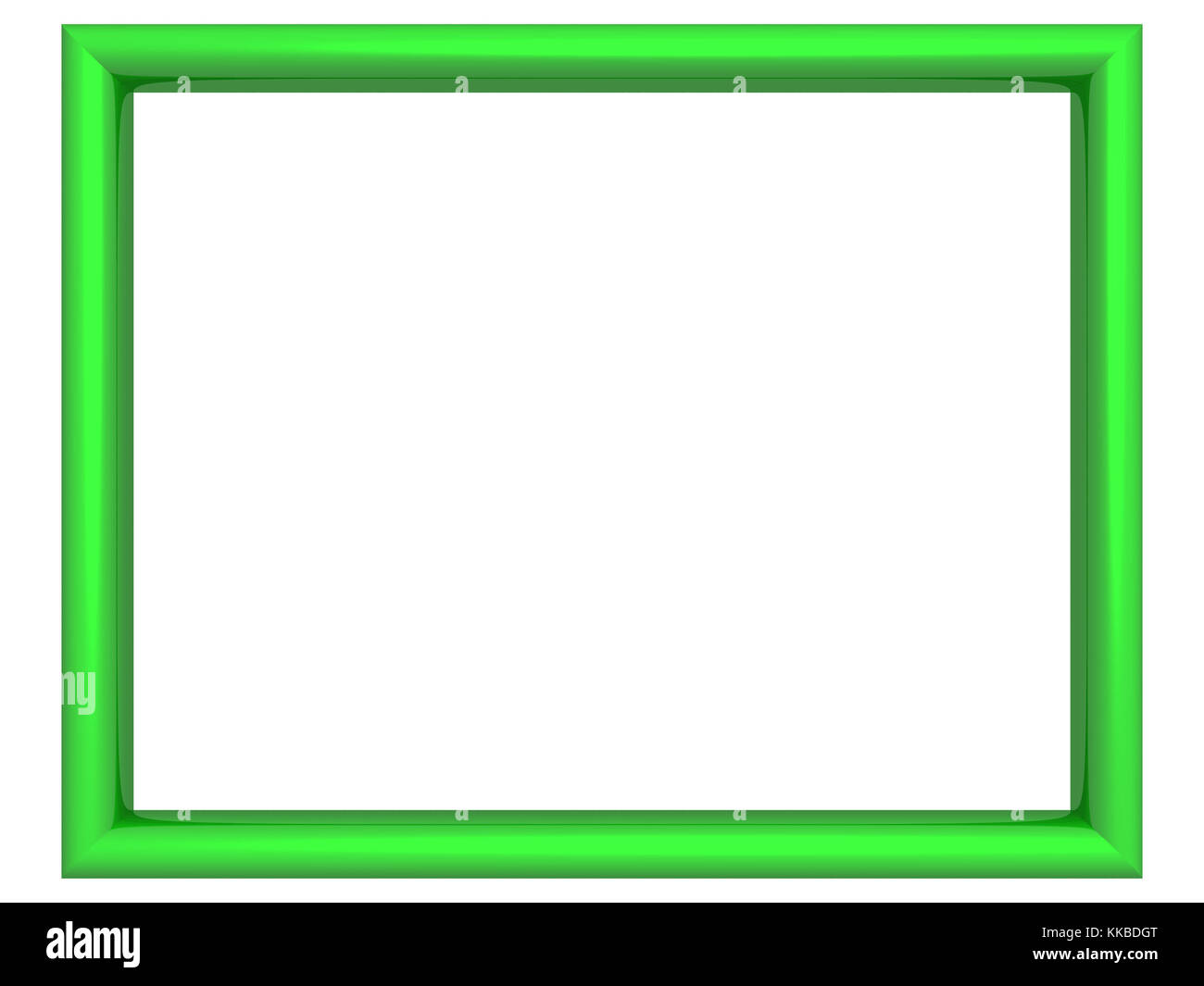 Metallic green, computer generated frame (look for the red one too ...