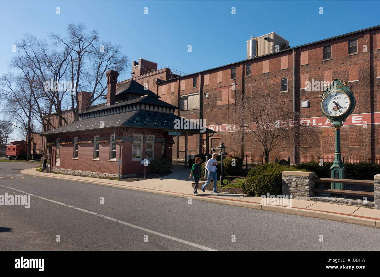 Lititz train station PA Stock Photo - Alamy