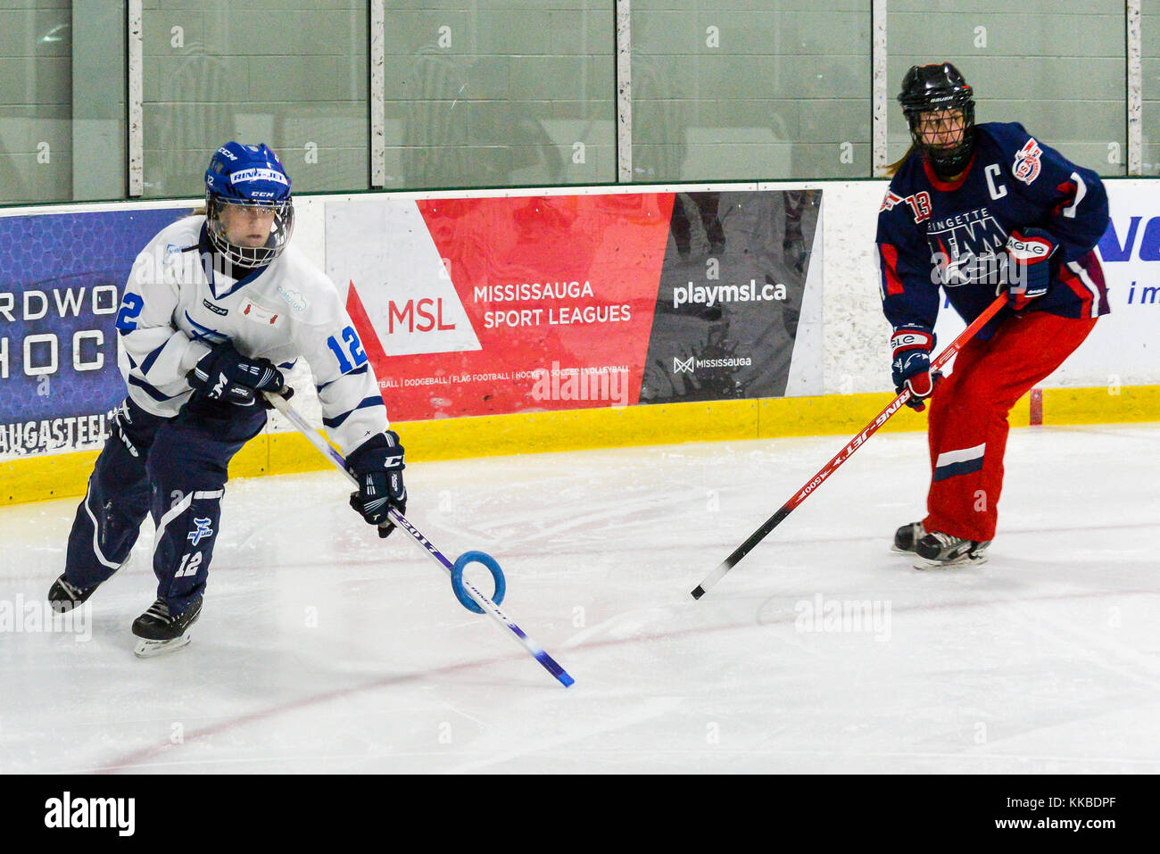 Ringette stick hi-res stock photography and images - Alamy