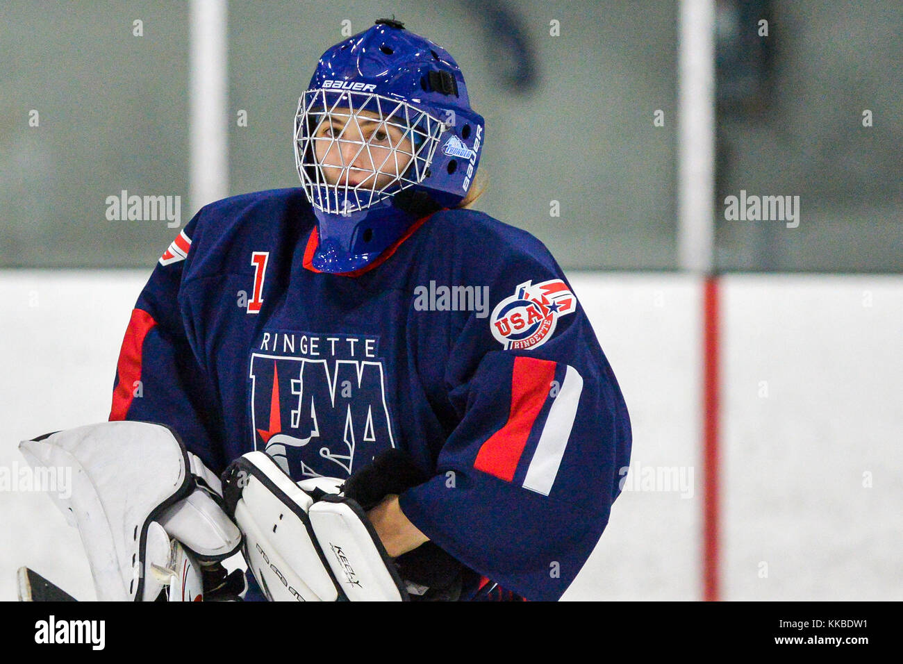 Ringette stick hi-res stock photography and images - Alamy