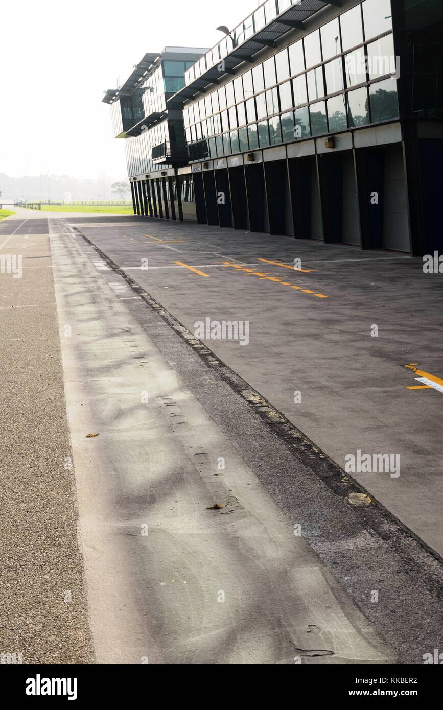 Formula 1 race track in Albert Park, Melbourne, Australia Stock Photo ...