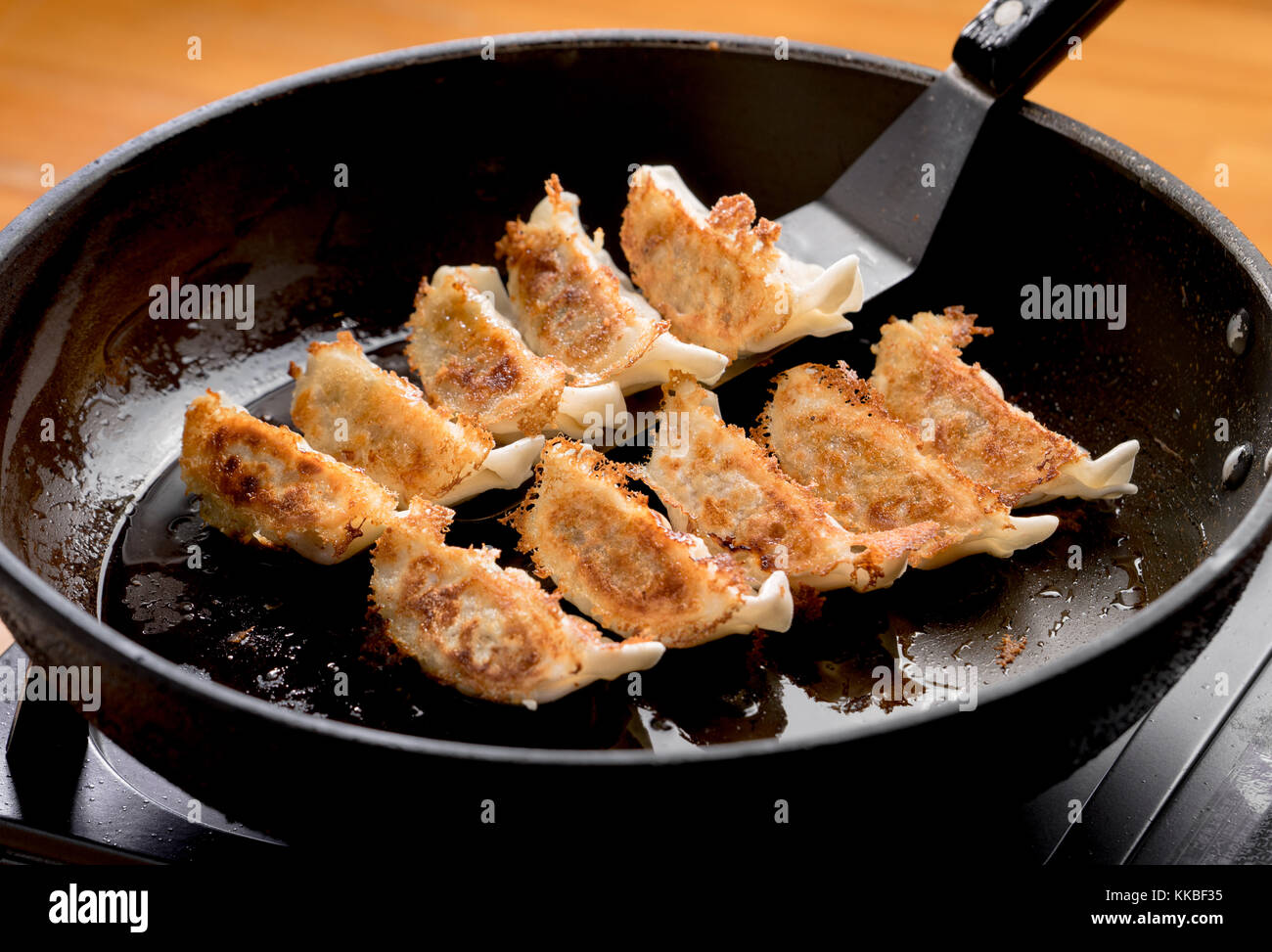 Gyoza japanese dumplings in hi-res stock photography and images - Alamy